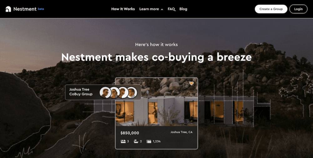 Step 1: Create Your Group and Explore Cities With Nestment